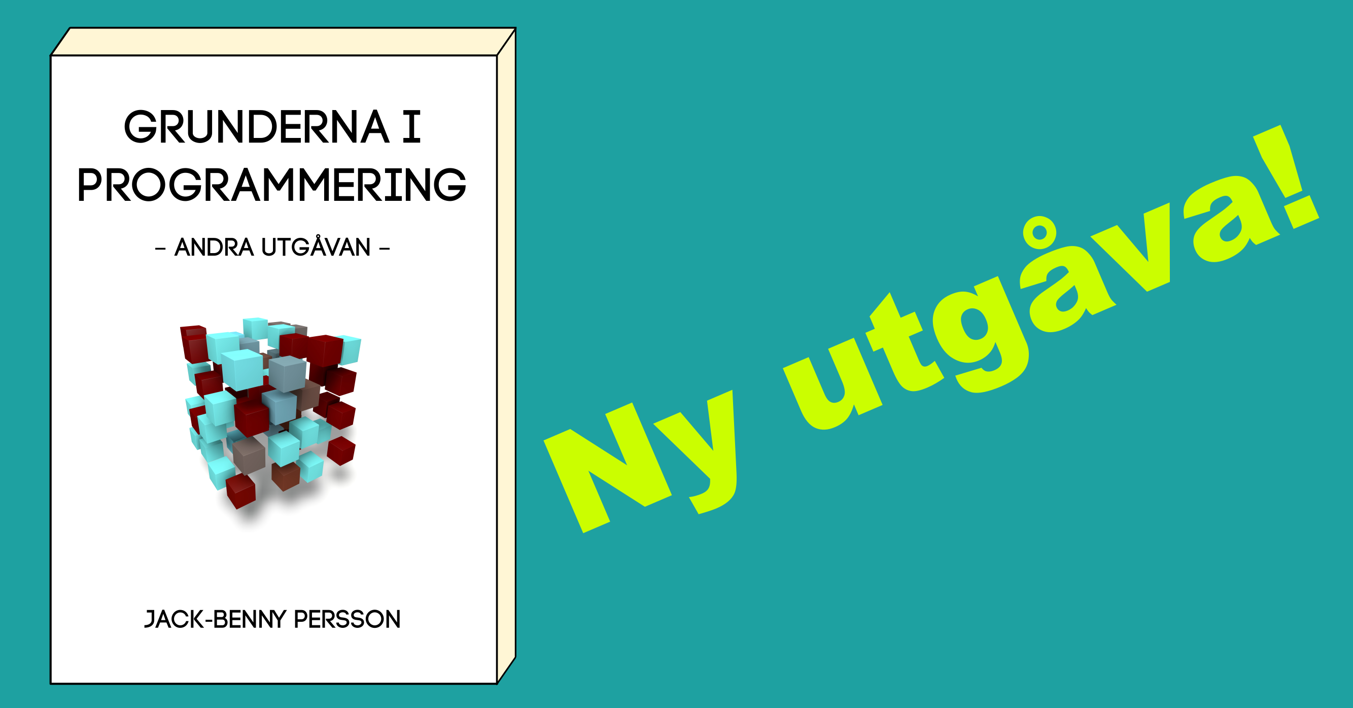Ny utgåva av Grunderna i programmering « CyberInfo Sverige